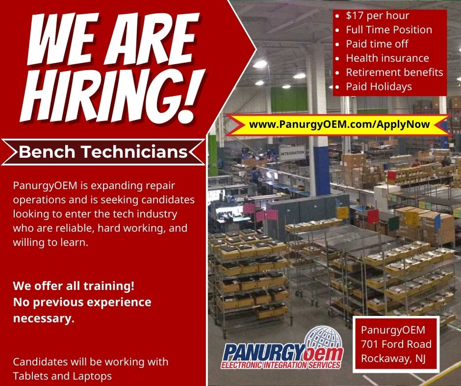 Join Our Team! - PanurgyOEM