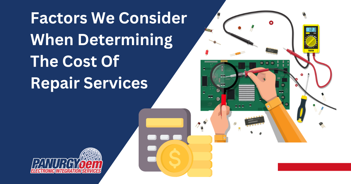 What is the cost of your electronics repair service? - PanurgyOEM